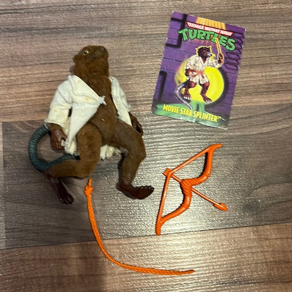 Toys | Movie Star Splinter Teenage Mutant Ninja Turtles 1992 Sensei ...